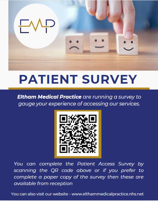Patient Survey - Eltham Medical Practice